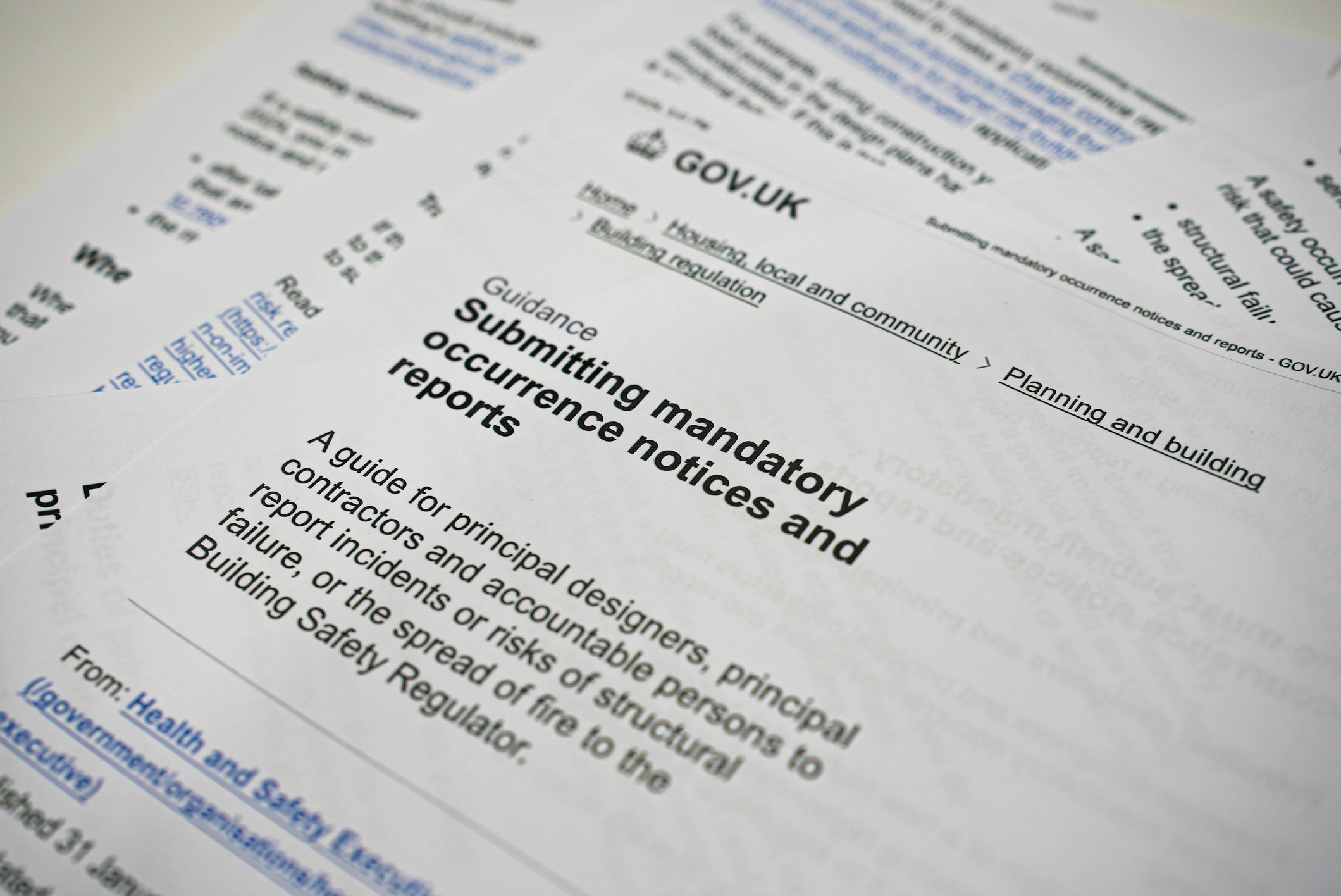 Mandatory Occurrence Reporting System: A Guide to Reporting Safety ...