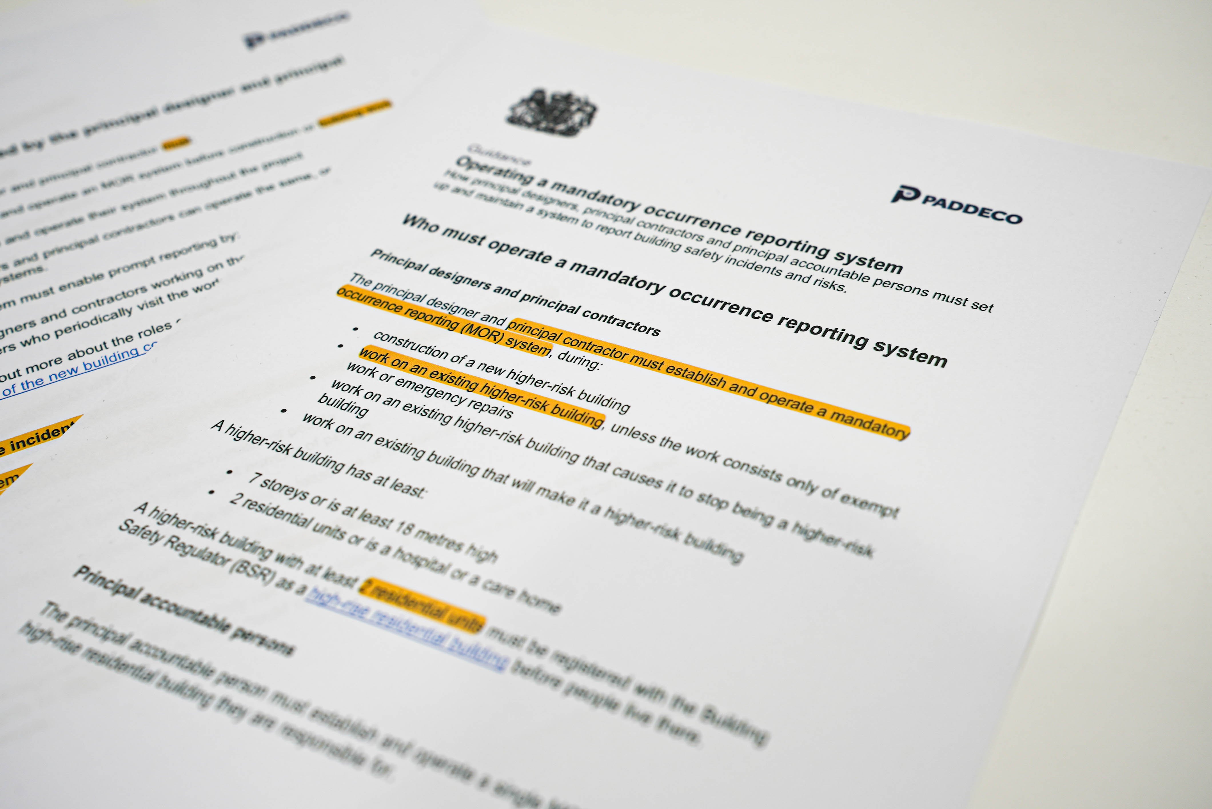 Mandatory Occurrence Reporting System: A Guide to Reporting Safety ...