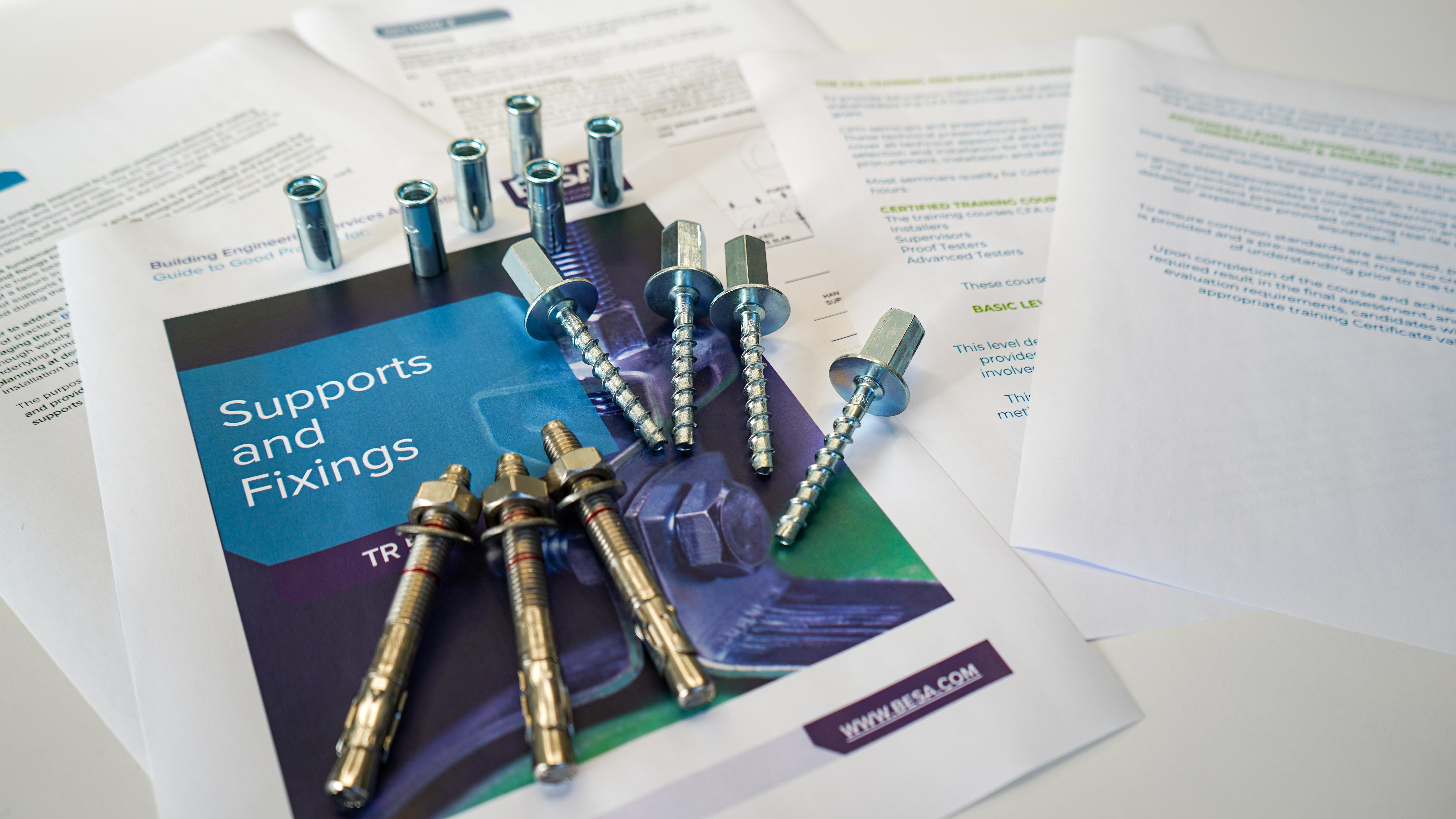 'BESA TR50 – Guide to good practice for supports and fixings?' - What ...