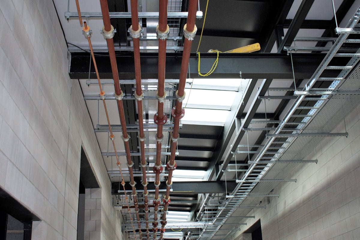 Channel Section vs. Secondary modular box section vs. traditional steel